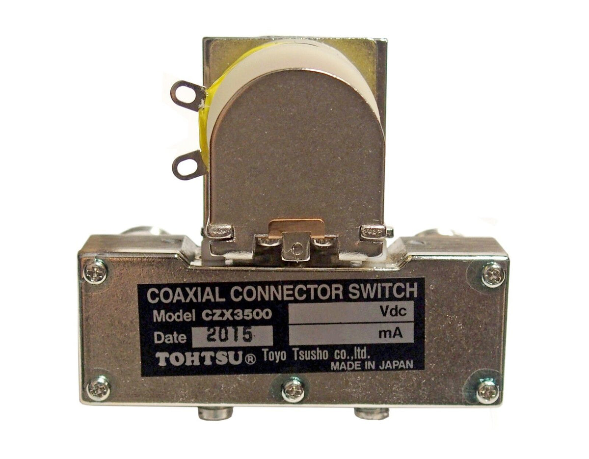 New Tohtsu CZX-3500 SPDT 24VDC N Connector Microwave Coaxial Relay - t – Henry Radio